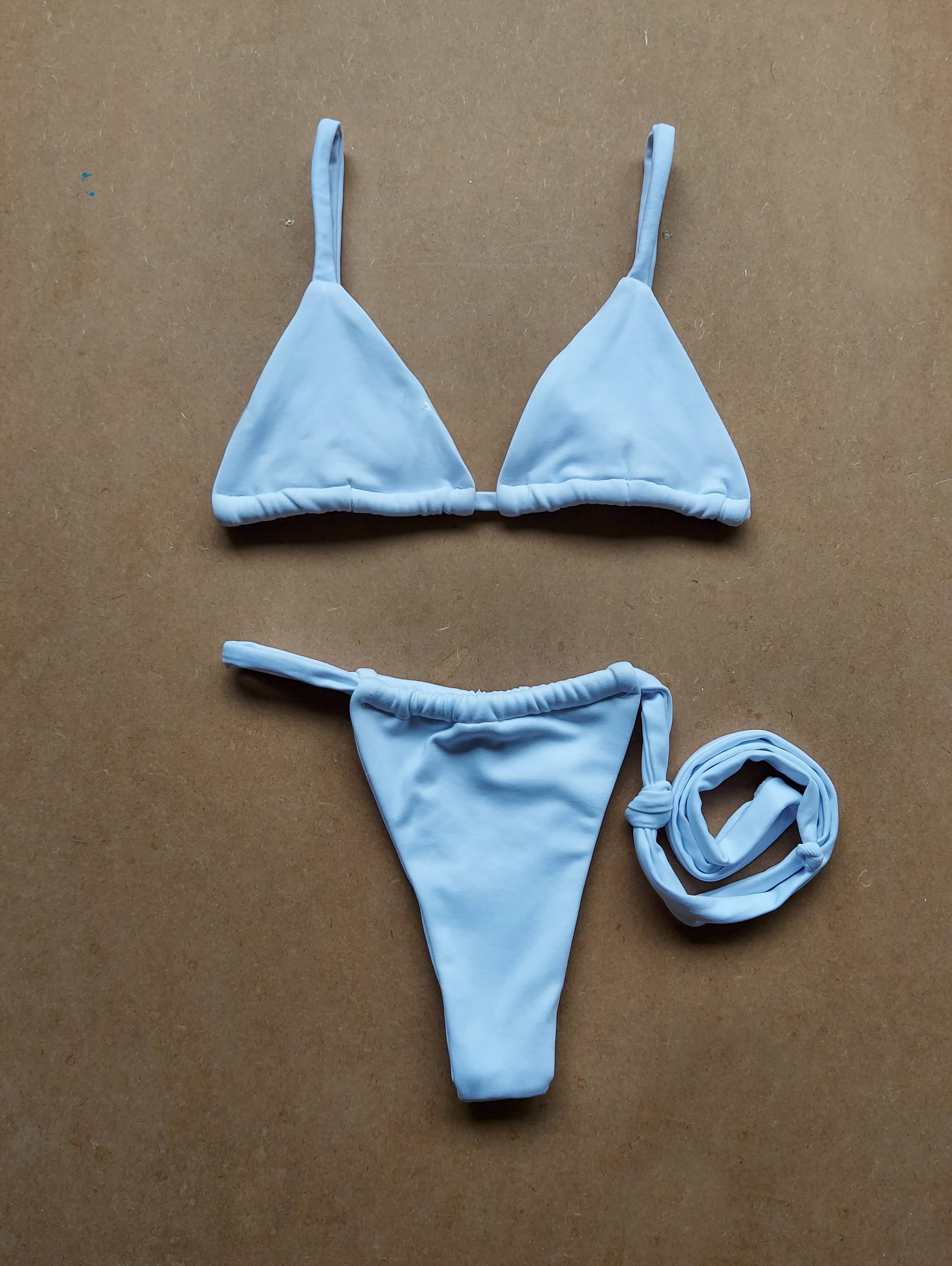 Biquini Sunny Branco Carol Moda Praia
