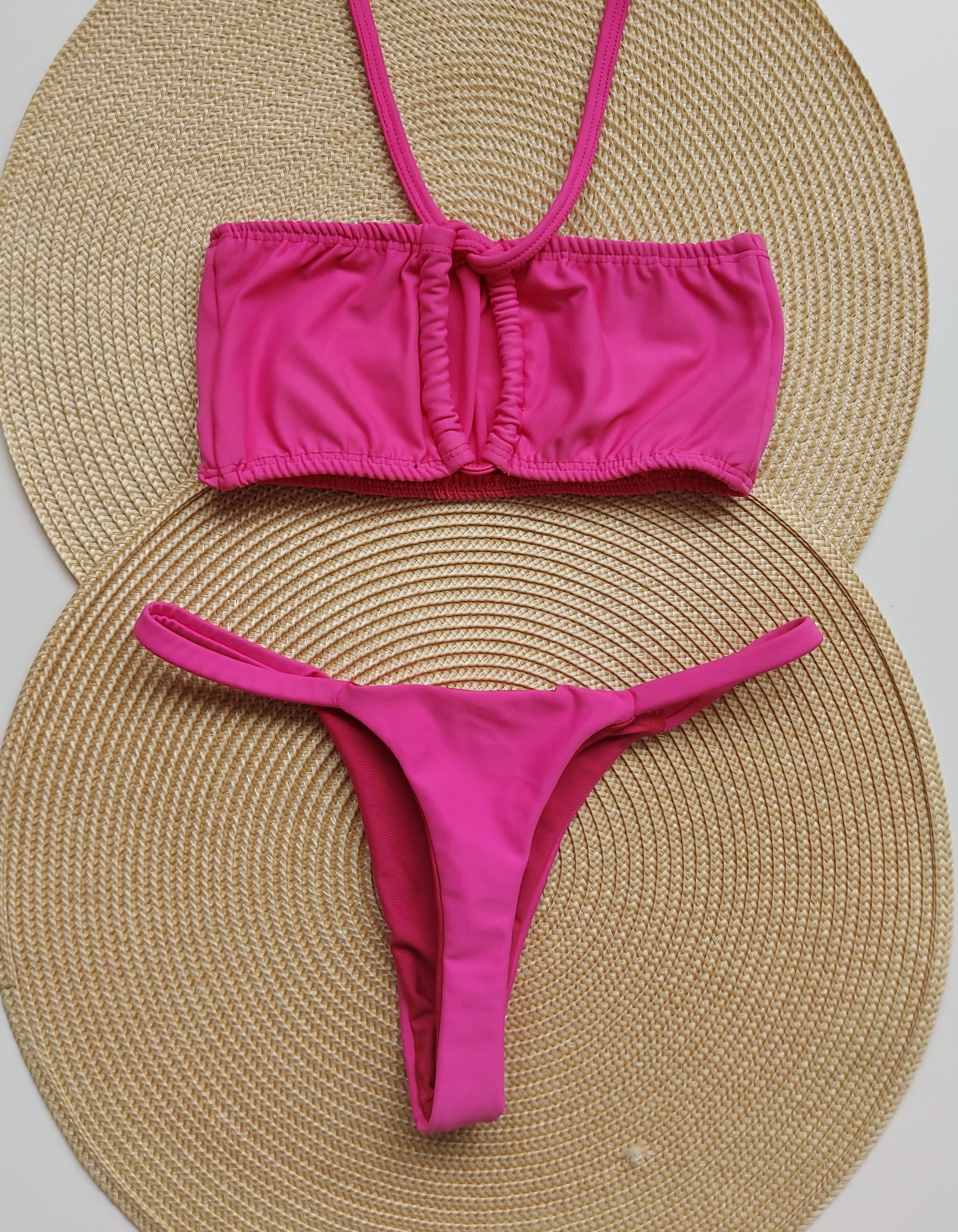 Biquini Luna Pink Carol Moda Praia